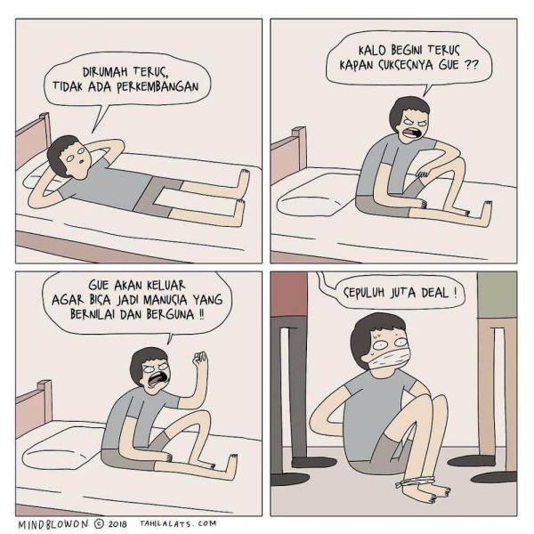 8 Contoh Komik Simpel, Mudah, dan Menarik - Penerbit Bukunesia